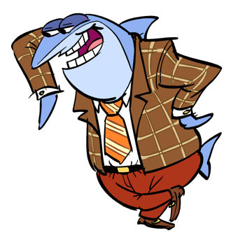 Boat salesman shark | Encyclopedia SpongeBobia | Fandom