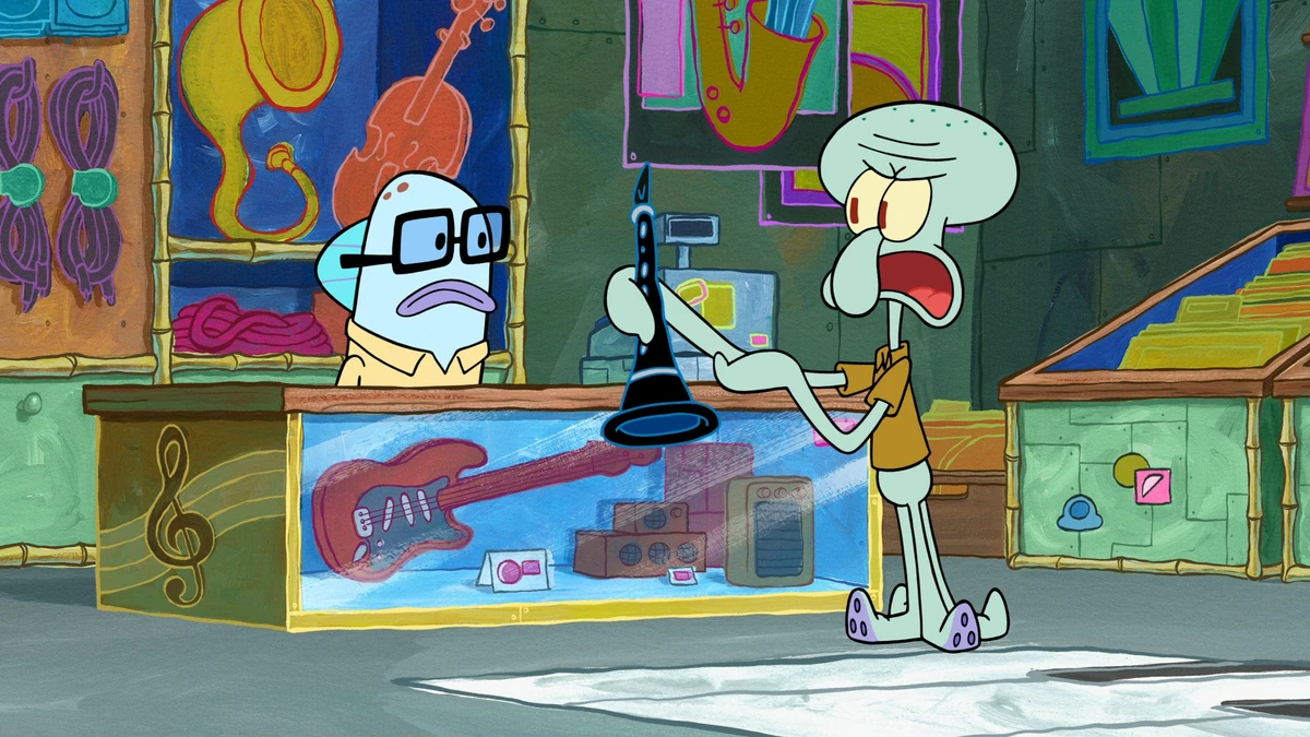 Music clerk guy/gallery | Encyclopedia SpongeBobia | Fandom