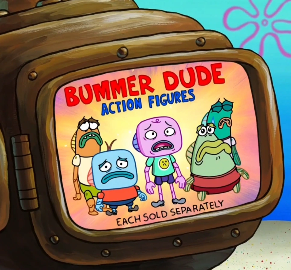 Bummer Dude Action Figures | Encyclopedia SpongeBobia | Fandom