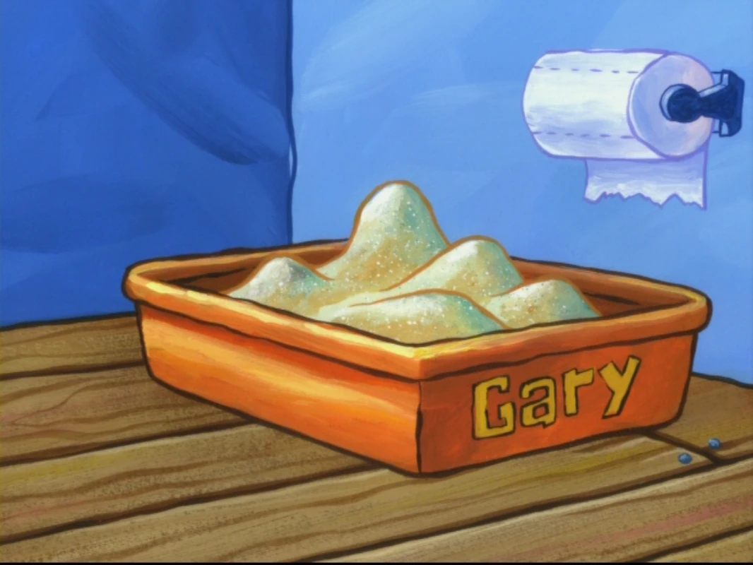 Gary's litter box | Encyclopedia SpongeBobia | Fandom