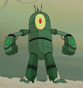 Plankton's tank robot | Encyclopedia SpongeBobia | Fandom