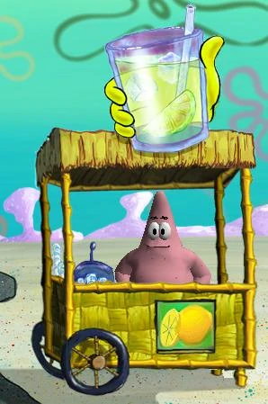 Patrick's lemonade stand | Encyclopedia SpongeBobia | Fandom