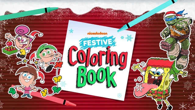 nickelodeon cartoon coloring pages