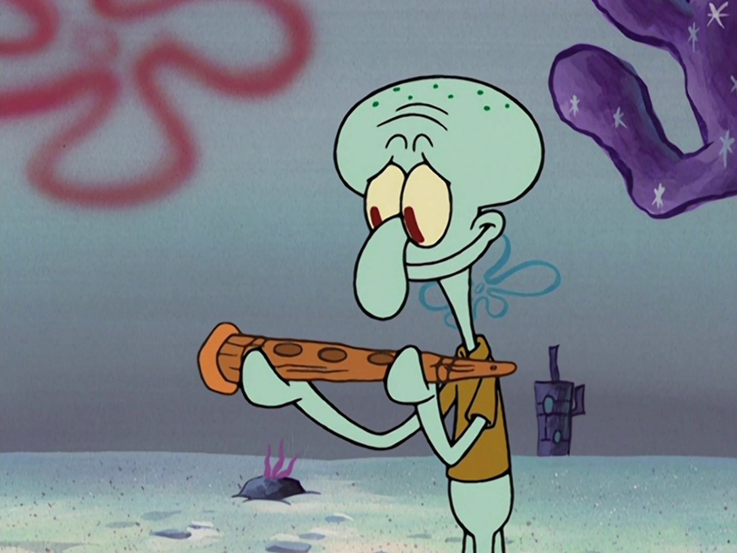 Squidward Klarinettmusikk Squidward With Clarinet From Spongebob