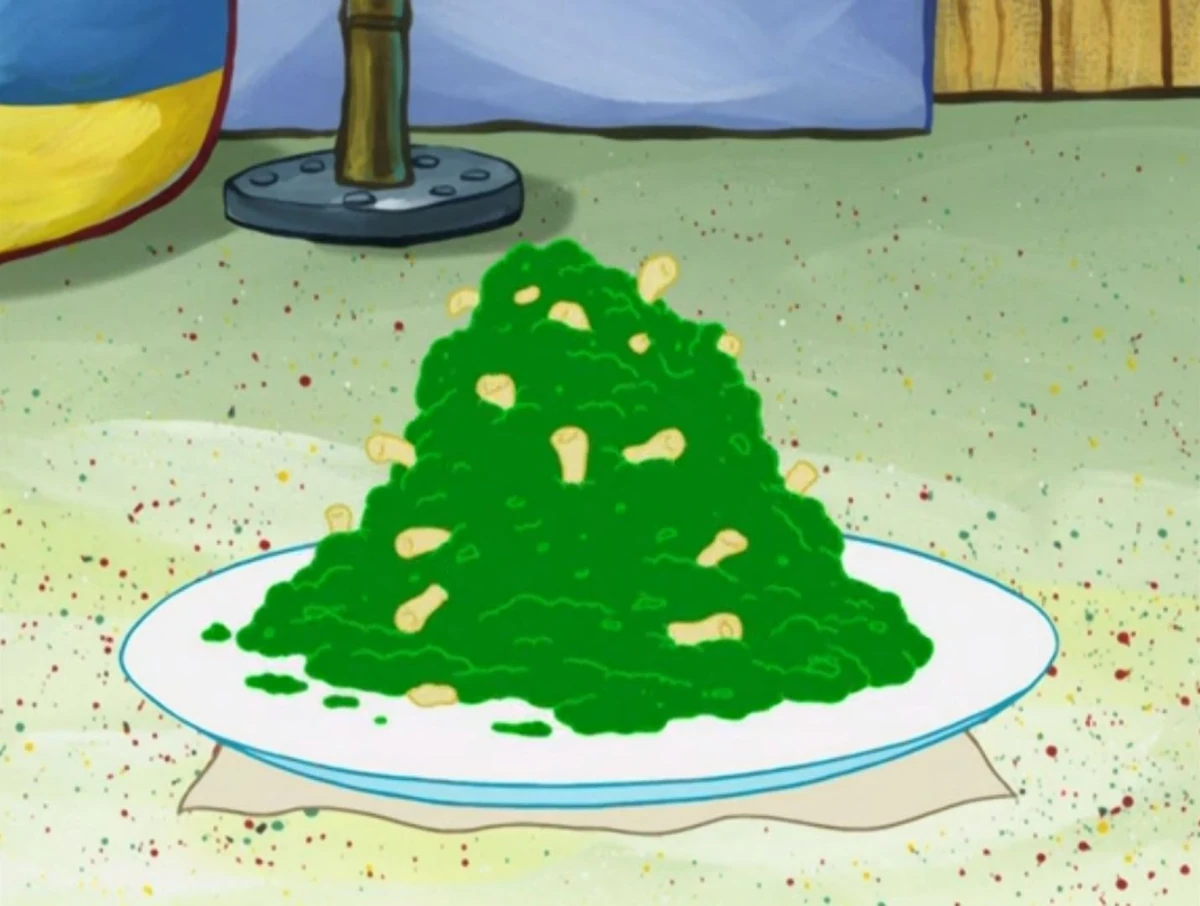 Seaweed noodle stew | Encyclopedia SpongeBobia | Fandom