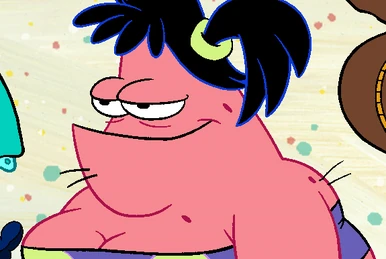 Patrick Star Rosto Confuso