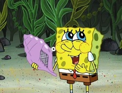 Magic Conch Shell Squidward