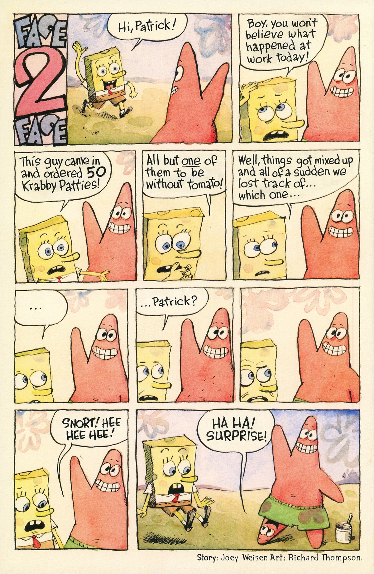 Face 2 Face | Encyclopedia SpongeBobia | Fandom