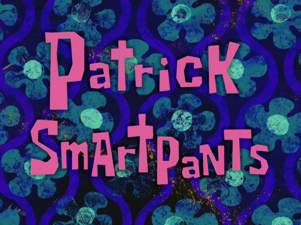Patrick SmartPants | SpongeBob SquarePants Wiki | Fandom