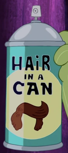 Hair in a Can | Encyclopedia SpongeBobia | Fandom