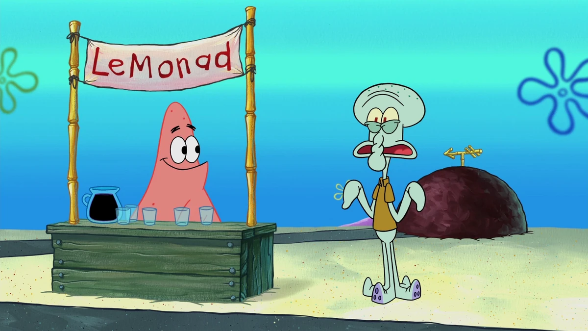 Black lemonade stand | Encyclopedia SpongeBobia | Fandom
