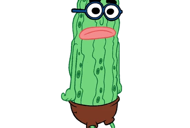 Spongebob Pickle Under Tongue Guy