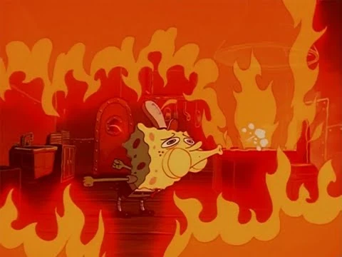 On Fire | Encyclopedia SpongeBobia | Fandom