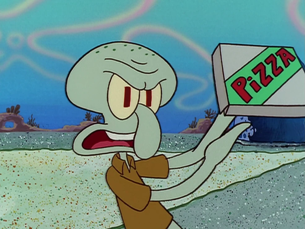 Spongebob Squarepants Pizza Delivery Speedy Mermaid Man And Barnacle