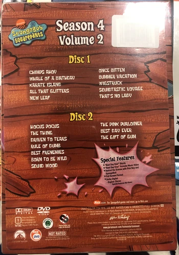 Season 4 Volume 2 | Encyclopedia SpongeBobia | Fandom