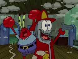 Spongebob Fish On Fire