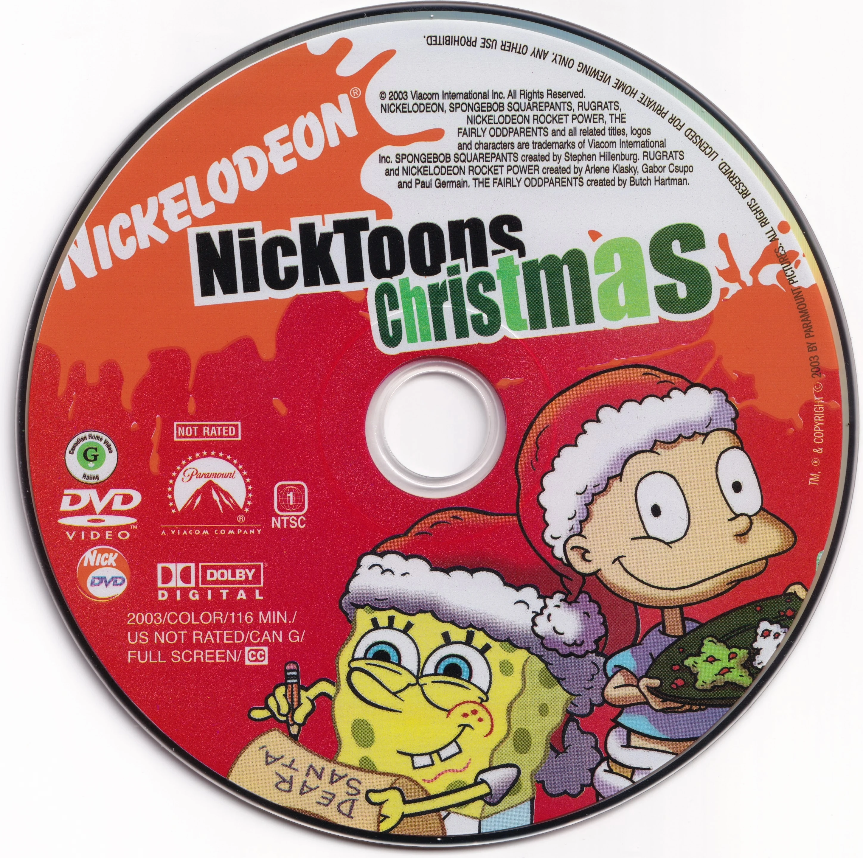 Spongebob Squarepants Christmas Dvd