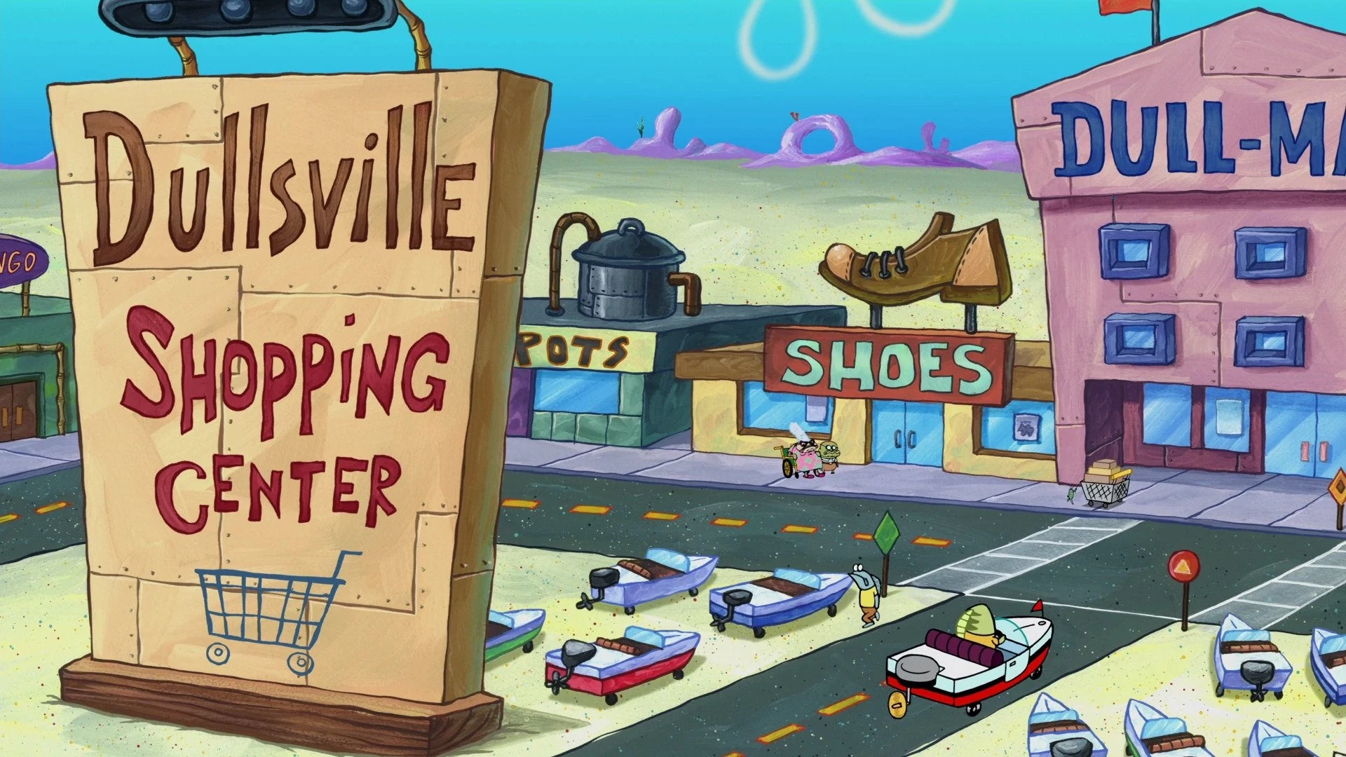 Spongebob Map Of City