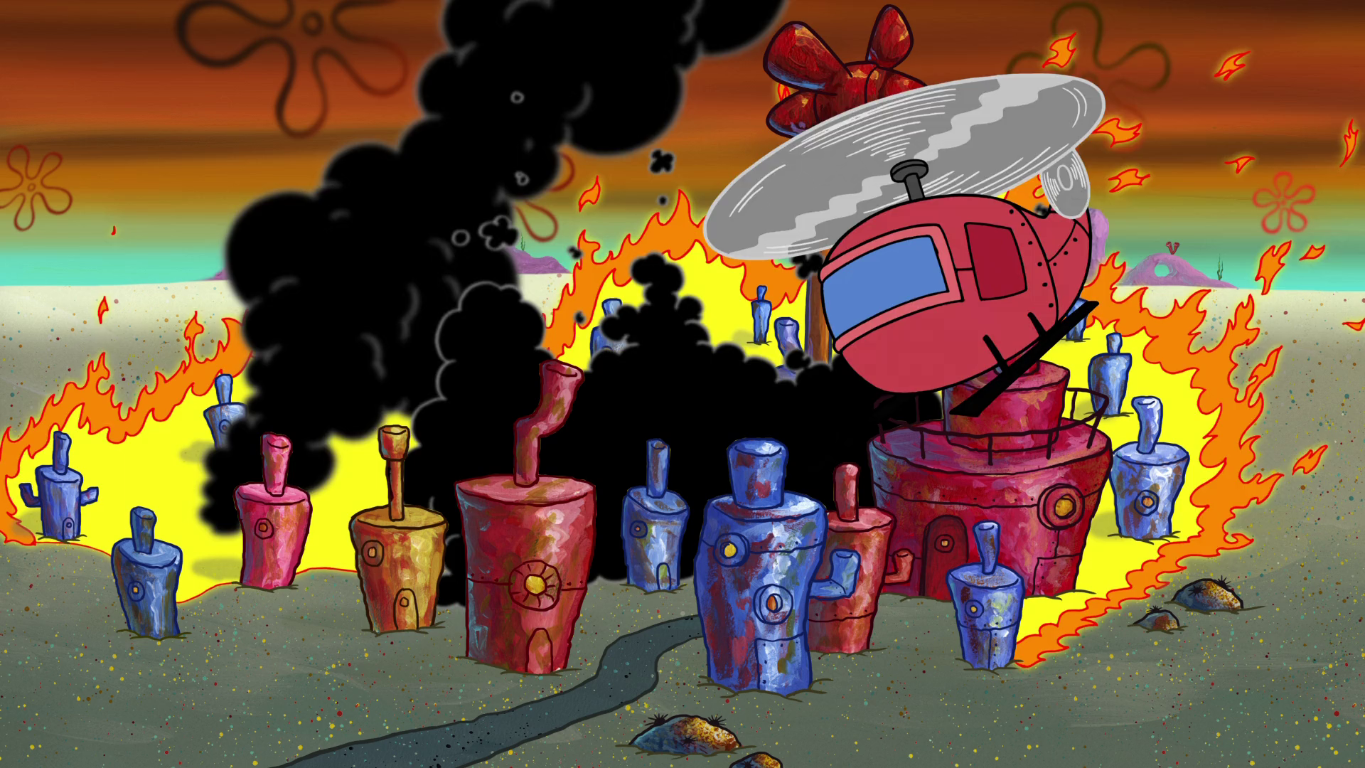 Bikini Bottom Spongebob Background