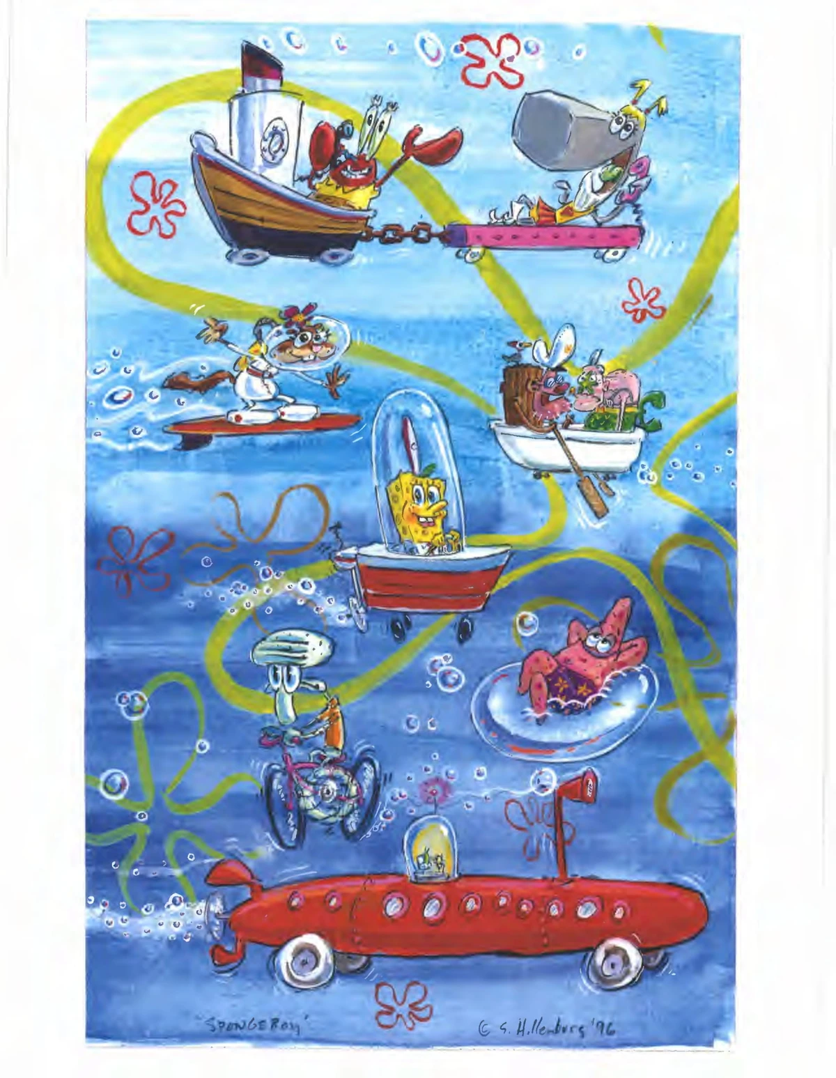 Squidward's bicycle/gallery | Encyclopedia SpongeBobia | Fandom