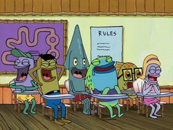 Spongebob New Student Starfish Clams