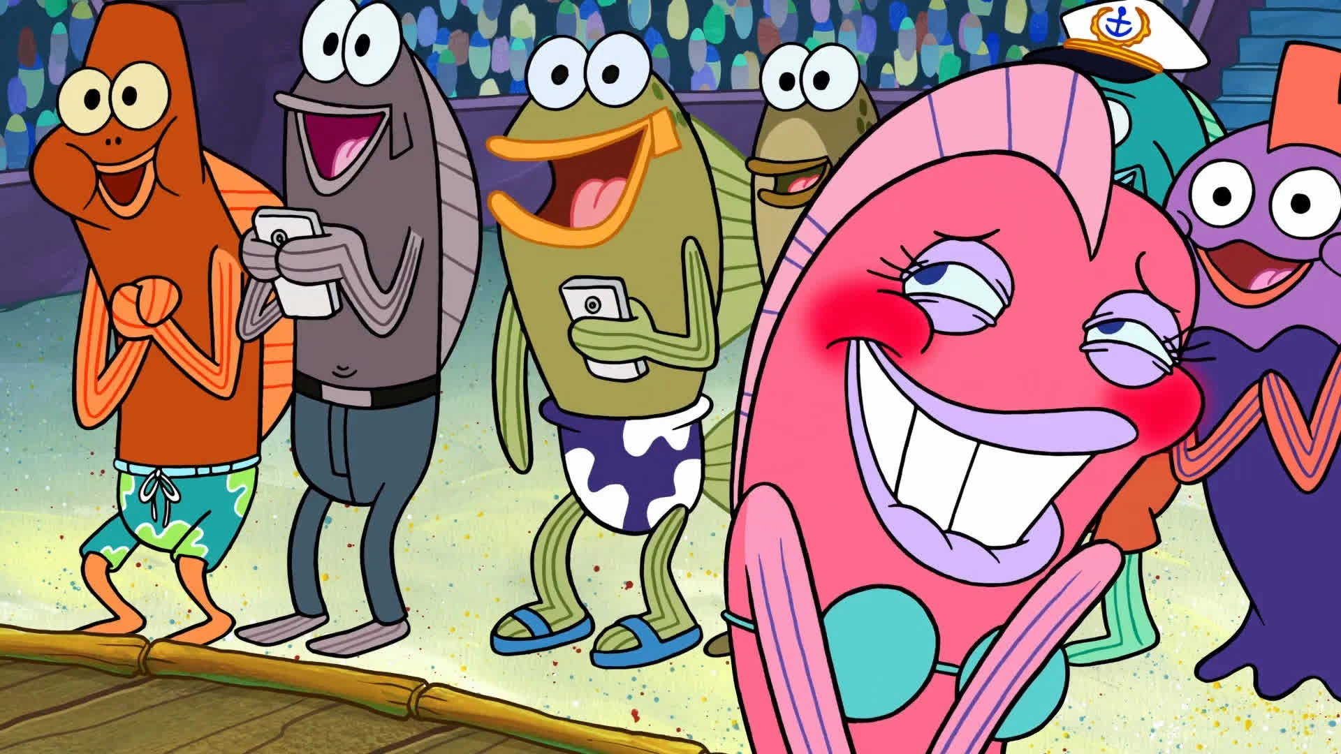 Spongebob Girl Fish Characters