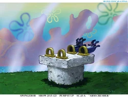 Musclebob Buffpants Arm Cruncher