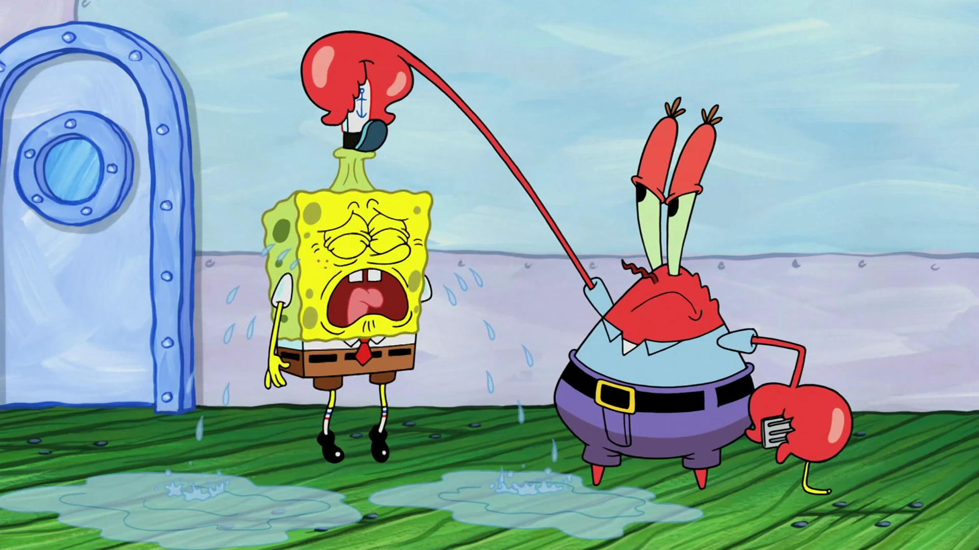 Spongebob Karate Island Eyebrow