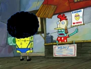 Sea Chicken Shack cashier | Encyclopedia SpongeBobia | Fandom