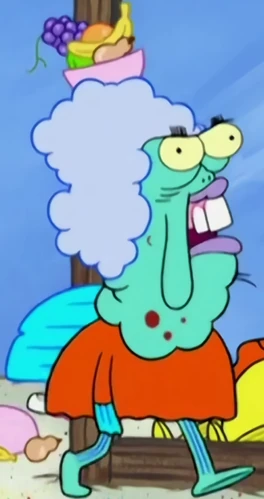 Weird lady fish | Encyclopedia SpongeBobia | Fandom