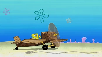Wooden airplane | Encyclopedia SpongeBobia | Fandom