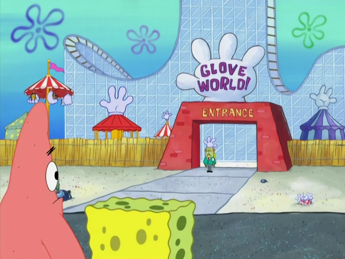 Glove World Spongebob