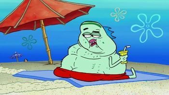 Fat hairy fish | Encyclopedia SpongeBobia | Fandom