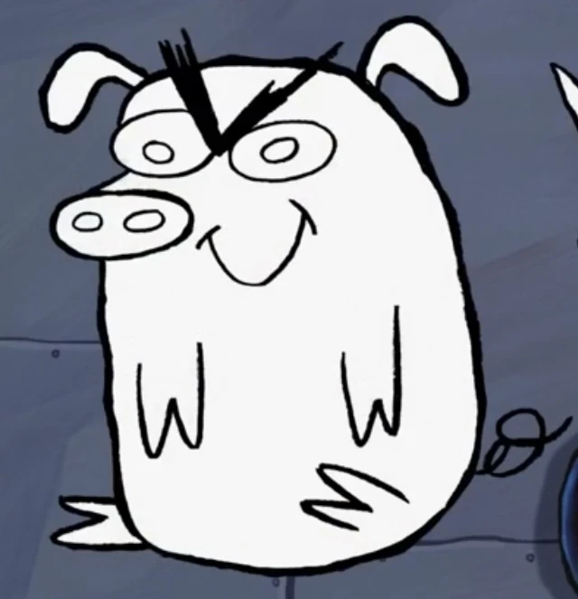 Doodle pig | Encyclopedia SpongeBobia | Fandom