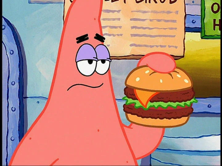 Patrick Eating Sandwich