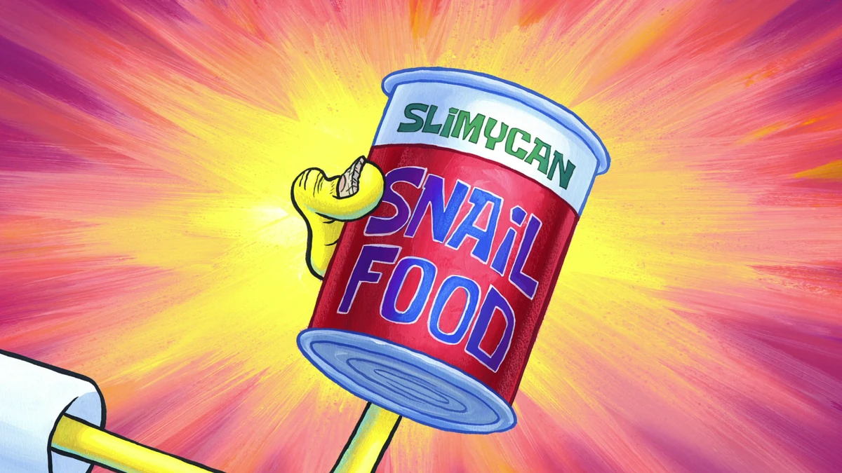 Slimycan Snail Food | Encyclopedia SpongeBobia | Fandom