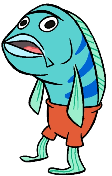 Spongebob Fish People