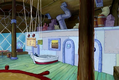 Spongebob Running Around Fire