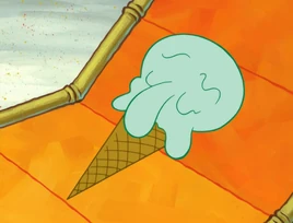 Squidward the Ice Cream Cone | Encyclopedia SpongeBobia | Fandom