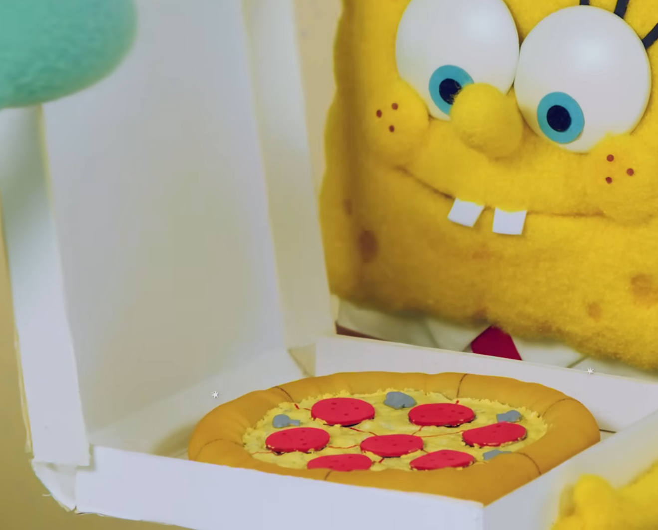 Den Krusty Krabbepizzaen