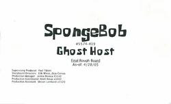 Spongebob Ghost Host Wiki
