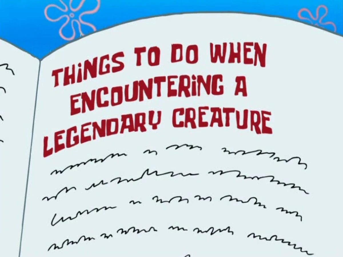 Things to Do When Encountering a Legendary Creature | Encyclopedia ...