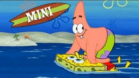 Spongebob Absorbing Water