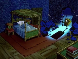 Squidwards House Inside