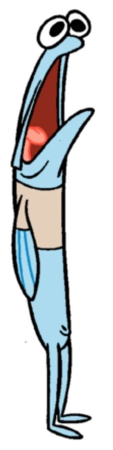 Spongebob Blue Anchovy