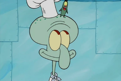 does squidward like sandy