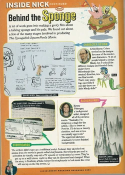 The Spongebob Squarepants Movie Magazine Encyclopedia Sorry! SpongeBob