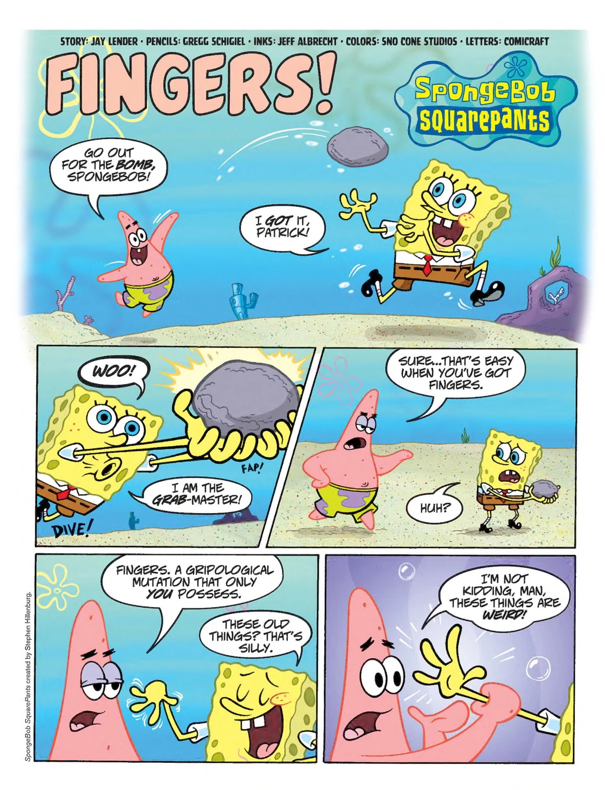 Fingers! | Encyclopedia SpongeBobia | Fandom