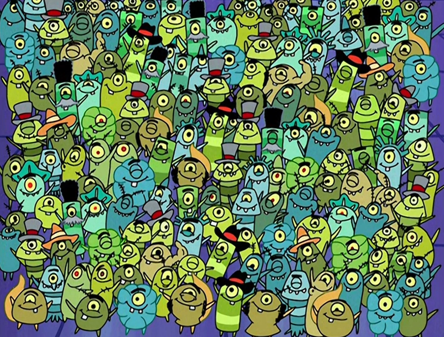 Spongebob Plankton Army
