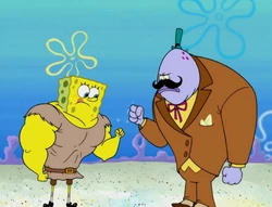 Blackened Sponge Spongebob